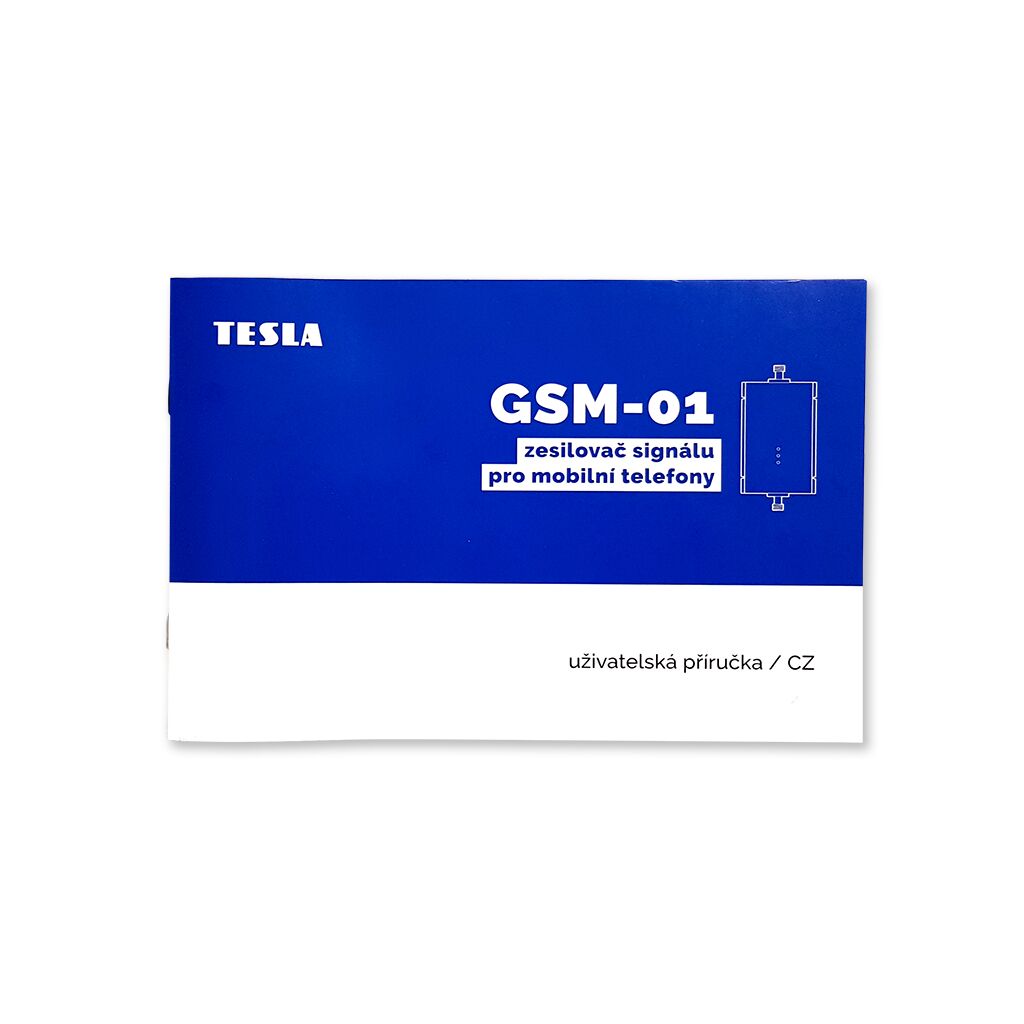 TESLA GSM‒01 - sada zesilovač/opakovač GSM signálu (900 MHz), zánovní ...