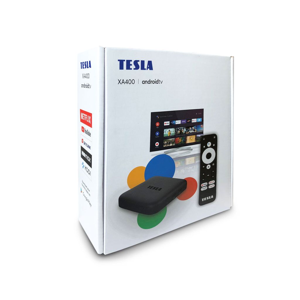 TESLA - SET MediaBox XA400 + gamepad Shaks S1+ | TESLA | oficiální e-shop