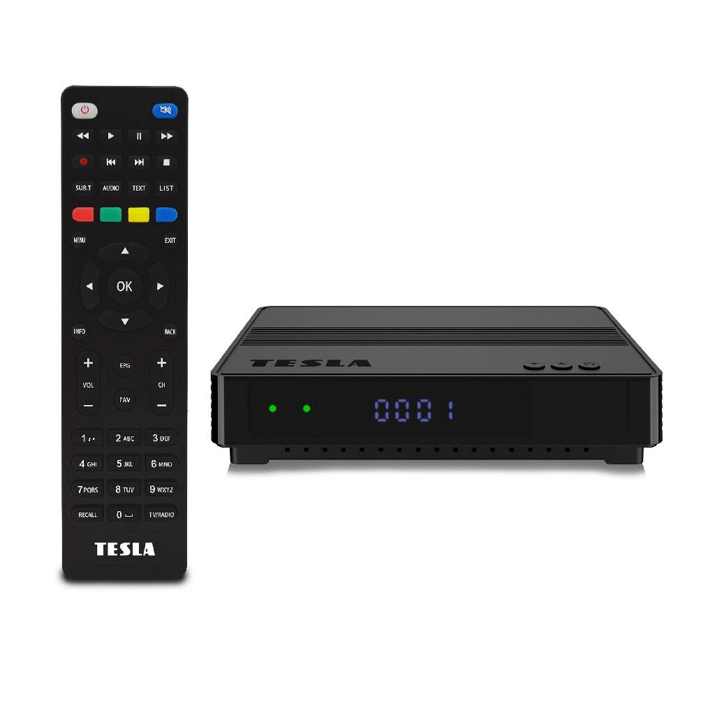 TESLA HYbbRID TV TH210 - set-top box s HbbTV, rozbaleno | TESLA ...