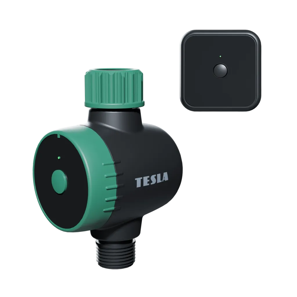TESLA Smart Outdoor Water Timer - chytrý vodní ventil | TESLA ...