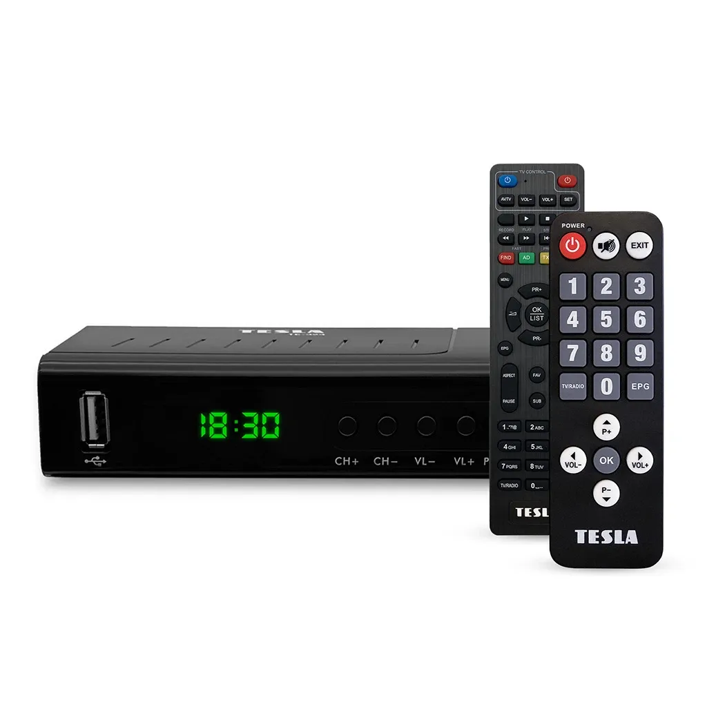 TESLA TE‒323 - DVB-T2 set-top box, poškozený obal | TESLA | oficiální e ...