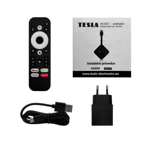 TESLA MediaBox XA300 Android TV - UHD multimediální přehrávač | TESLA ...